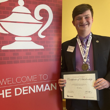 Glenn College Student Wins Denman Forum Award | John Glenn
